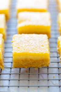 Grapefruit Coconut Bars | Baking the Goods