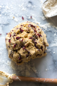 Glazed Hibiscus Shortbread Cookies | Baking the Goods