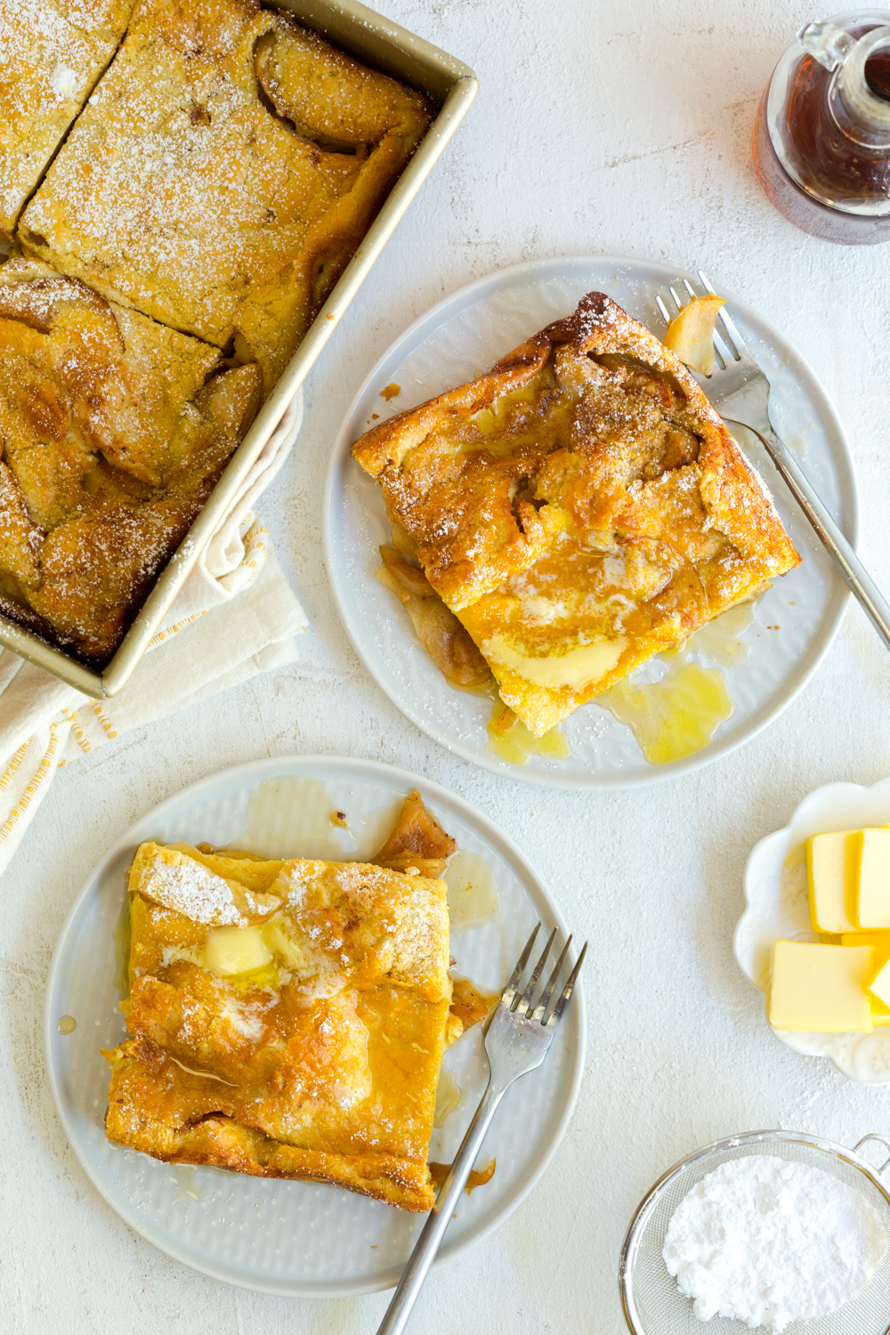 Apple Bottom Hootenanny Pancakes | Baking the Goods
