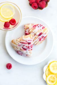 Raspberry Lemon Scones | Baking the Goods