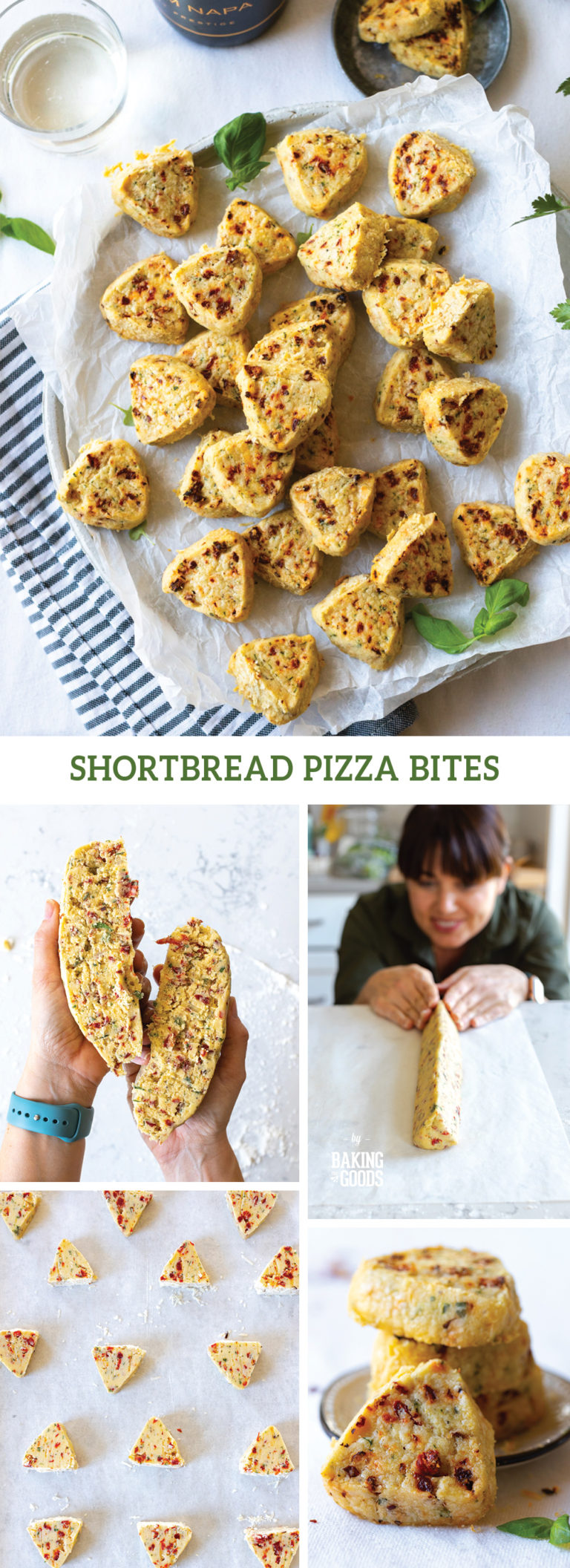 Shortbread Pizza Bites | Baking the Goods