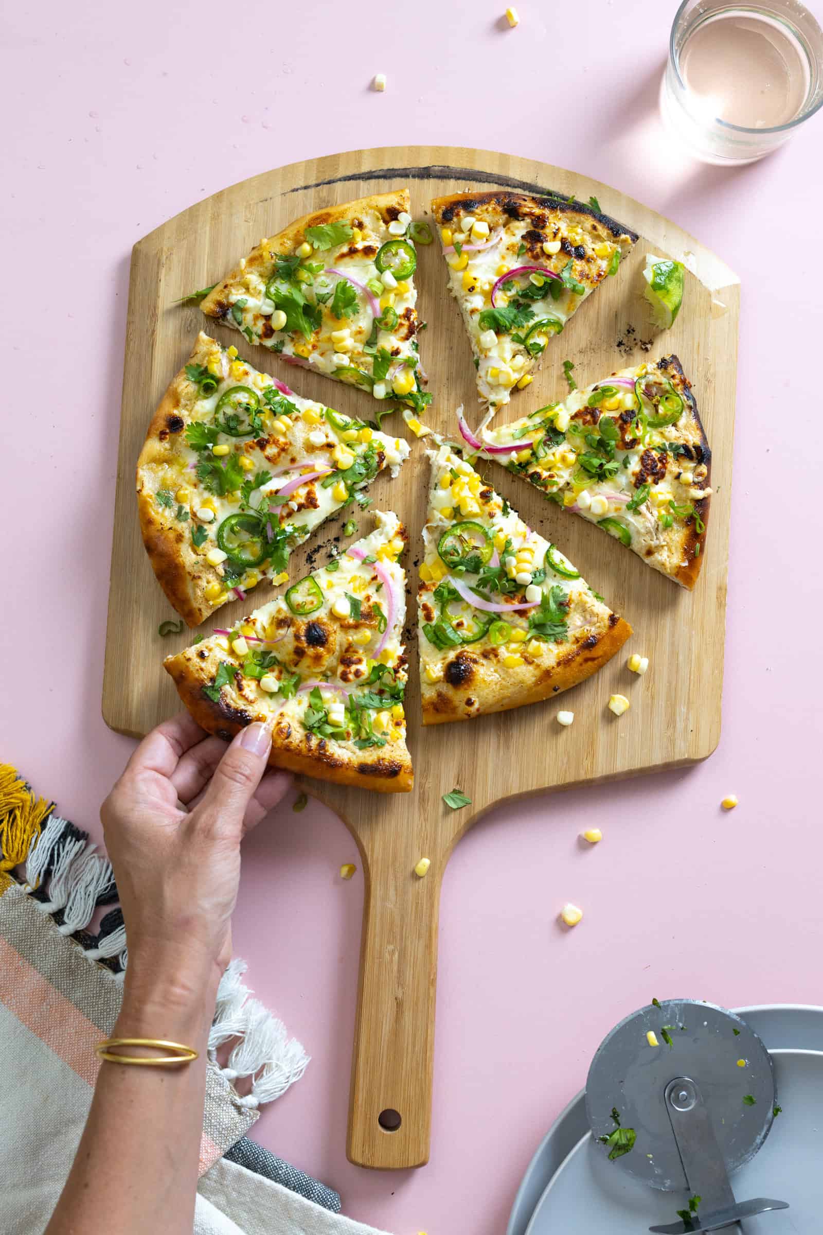 Elote Inspired Pizza | Baking the Goods