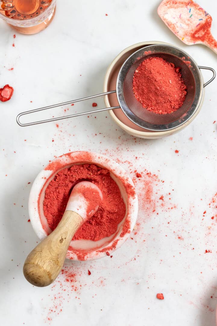 Chocolate Dipped Strawberry Cookies | Baking the Goods